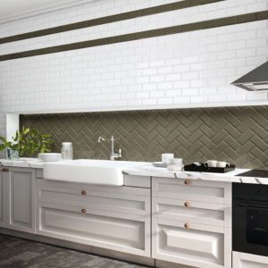 Serie Bisel | Azulejo tipo metro en formato 7,5x15 biselado.