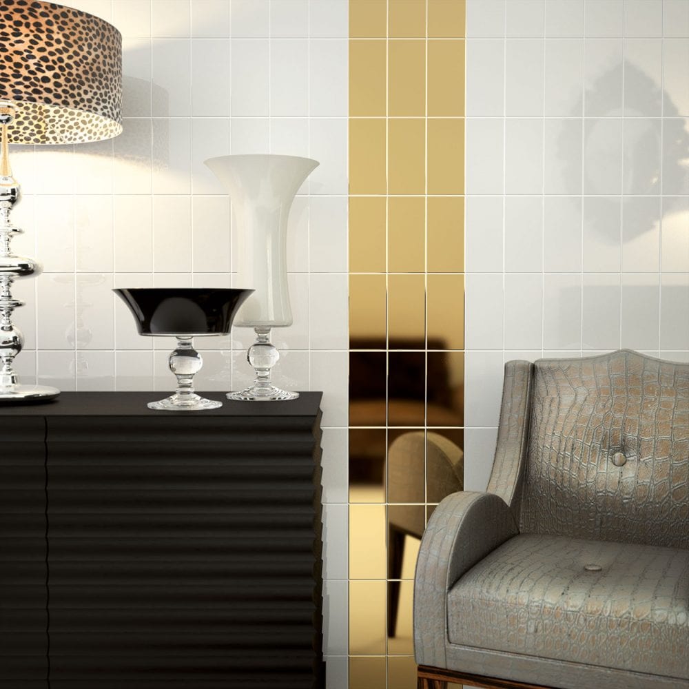 Revestimiento BLANCO BRILLO 10x20 | La Casa de los Azulejos