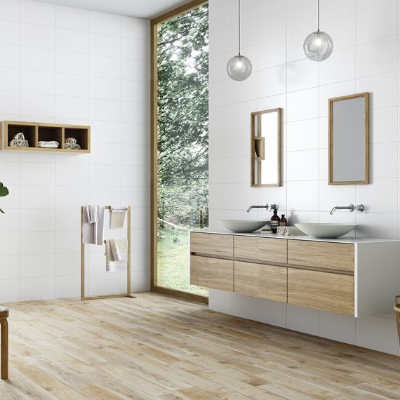 Azulejo BLANCO liso en varios formatos, azulejo para baño y cocina
